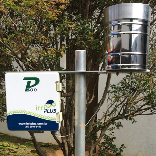 Pluviômetro Digital com Datalogger (Pluviógrafo) - P300 :: Clima e Ambiente